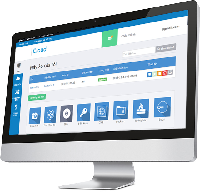 LiNEX.vn/cloud | Server – Network – System – It's free. It's open.